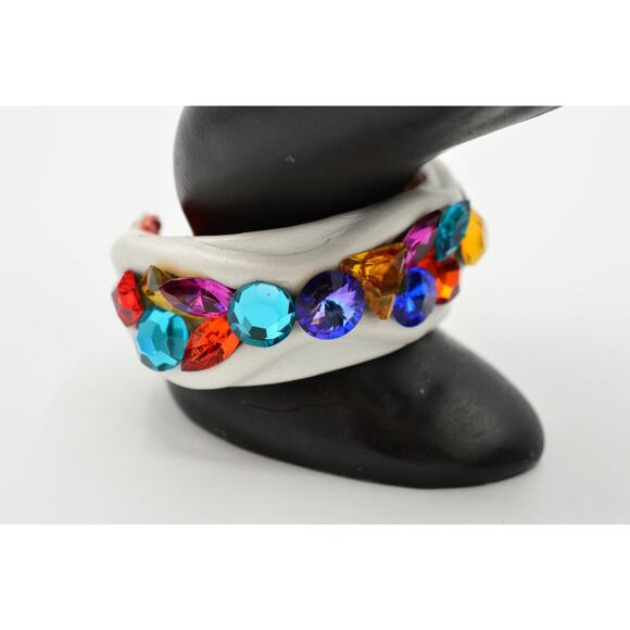Duane Fitzgerald | Jewelry | Duane Fitzgerald Leather Butterfly Cuff ...